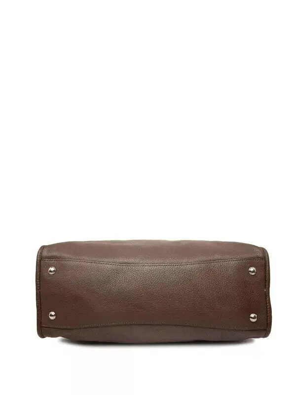 Prada 2010-2026 Vitello Phenix Zip Top Satchel
