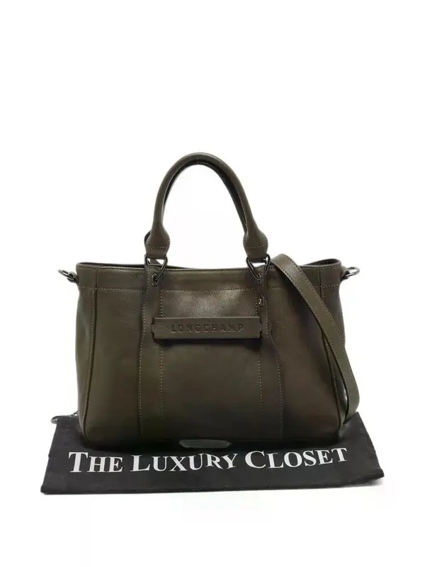 Longchamp 3d Leather Tote Bag