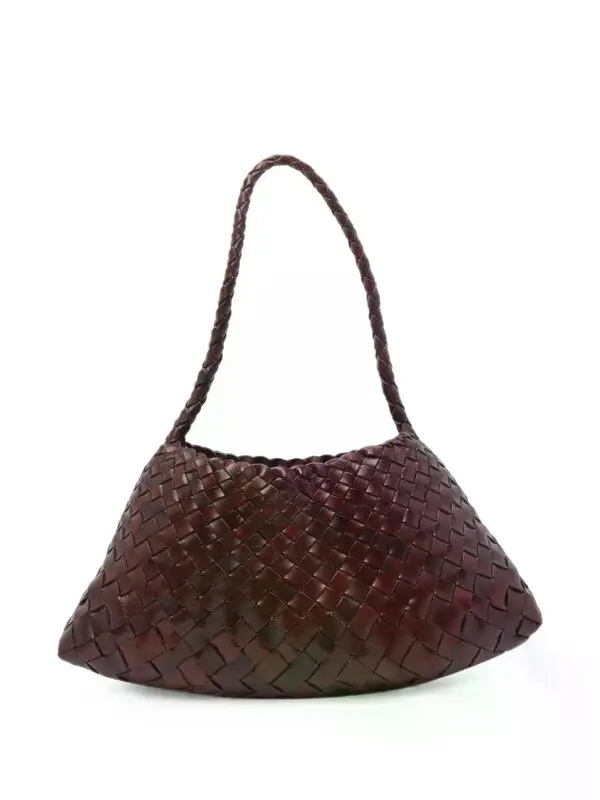 Dragon Diffusion Rosanna Woven Leather Shoulder Bag