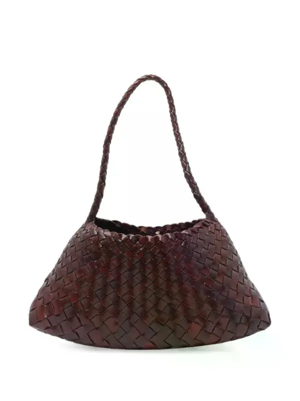 Dragon Diffusion Rosanna Woven Leather Shoulder Bag