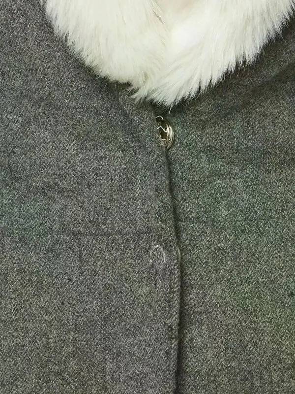 Elisabetta Franchi Faux-fur Trimmed Jacket