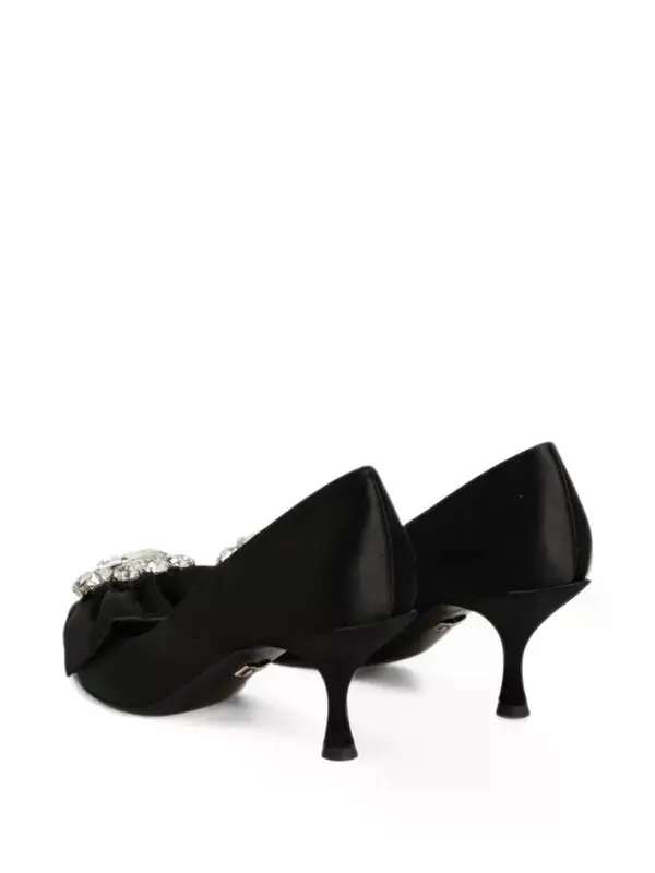 Dolce & Gabbana Bow Crystal-embellished Pumps