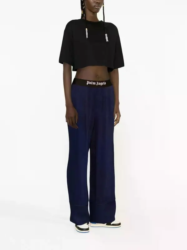 Palm Angels Soireé Logo-waist Trousers