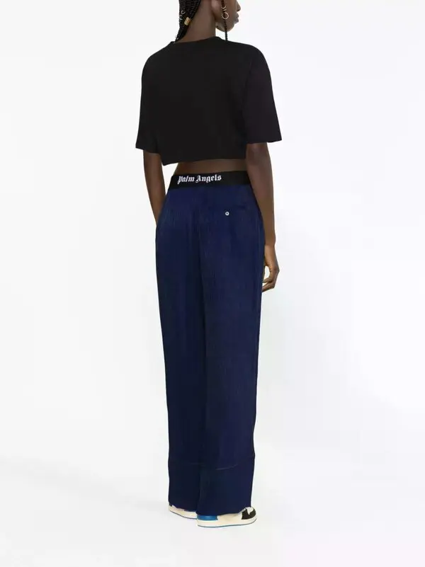 Palm Angels Soireé Logo-waist Trousers