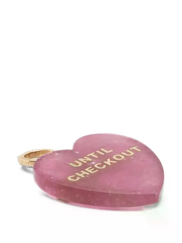 VIOLETTE Heart-motif Diamond Pendant - Gold