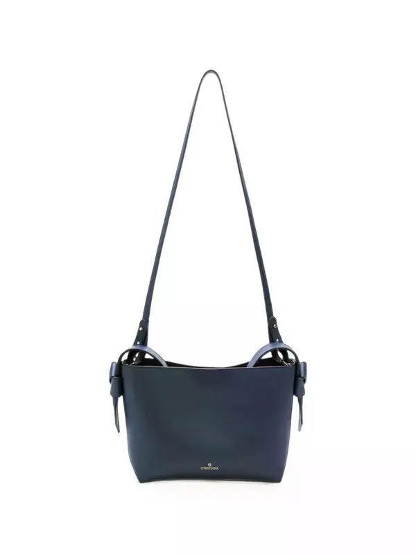 LA PORTEGNA Paulita Leather Tote Bag