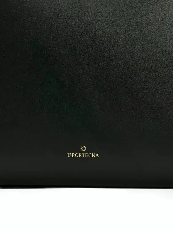 LA PORTEGNA Olivia Leather Tote Bag
