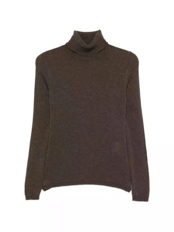 Eleventy Turtleneck Sweater - Brown