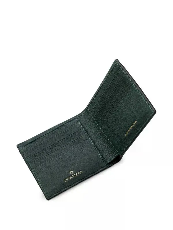 LA PORTEGNA James Leather Wallet