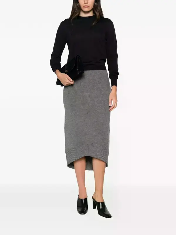 Eleventy Metallic-thread Crew-neck Sweater