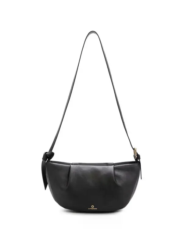 LA PORTEGNA Claudia Leather Shoulder Bag