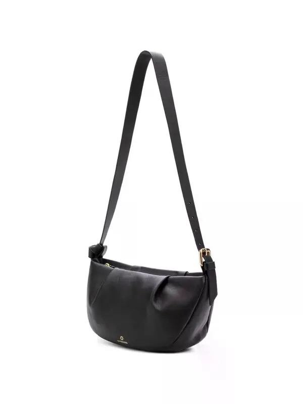 LA PORTEGNA Claudia Leather Shoulder Bag