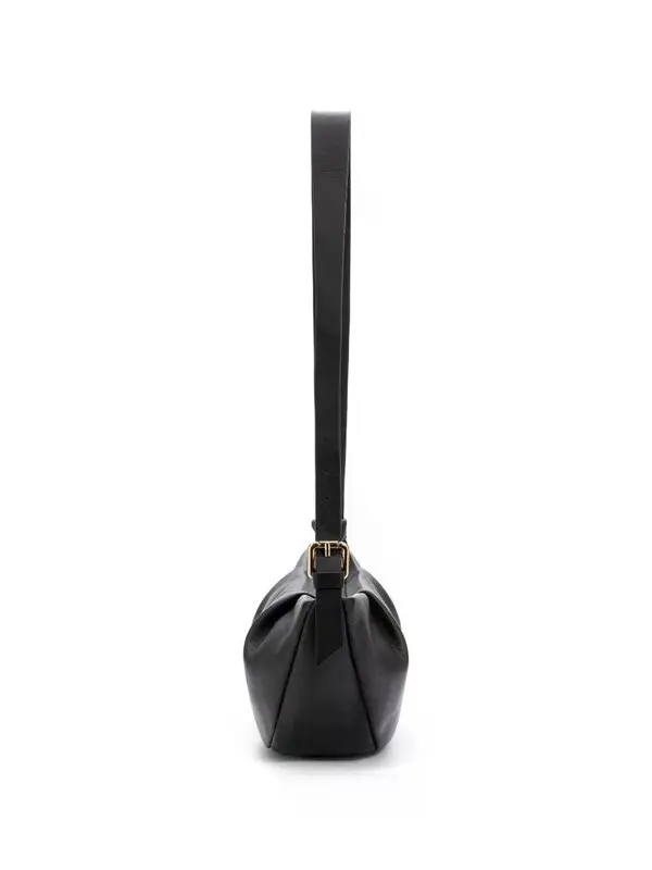 LA PORTEGNA Claudia Leather Shoulder Bag