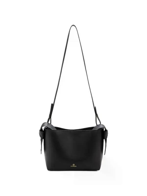LA PORTEGNA Paulita Leather Shoulder Bag