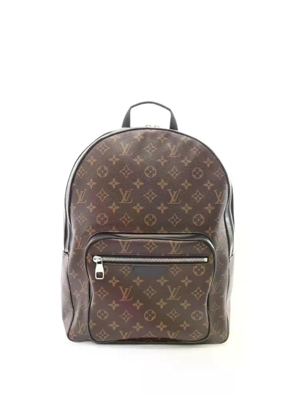 LOUIS VUITTON 2019 Josh Monogram Macassar Backpack - Brown