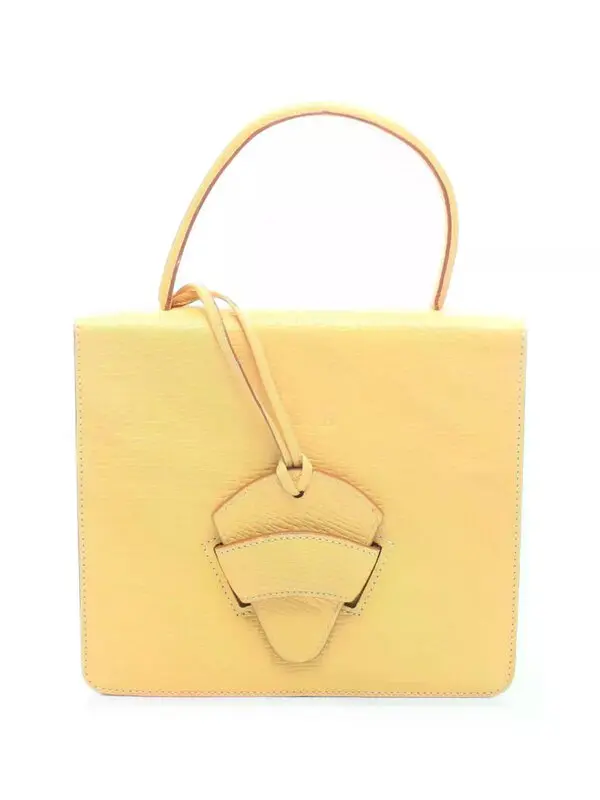 Loewe 2000s Barcelona Leather Tote Bag
