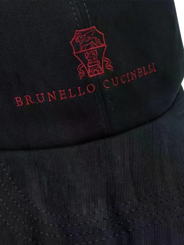 Brunello Cucinelli Logo-embroidered Baseball Cap