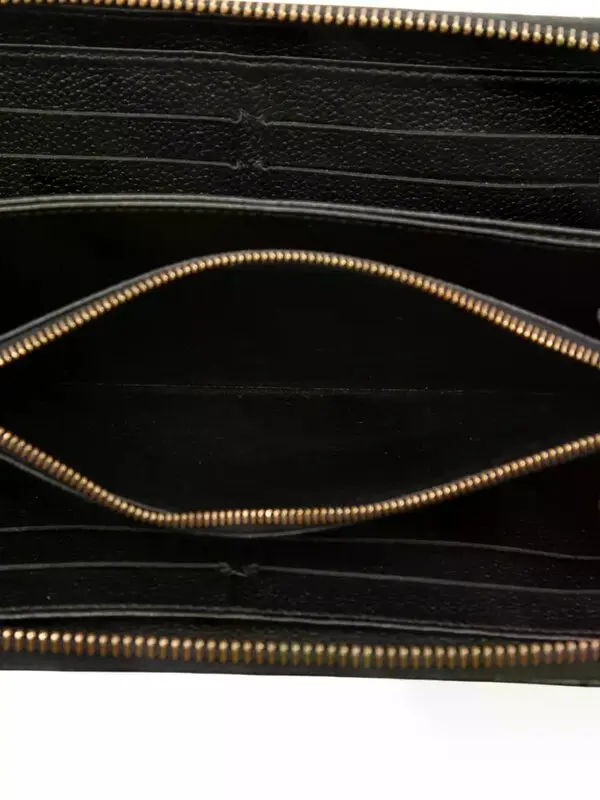 LOUIS VUITTON 2016 Monogram Empreinte Zippy Wallet Long Wallets