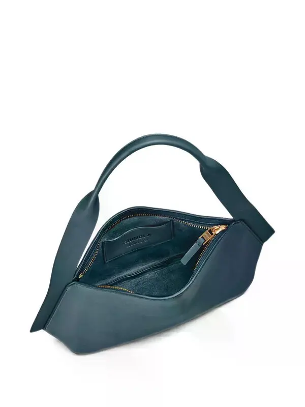 Shinola Small Derby Leather Shoulder Bag