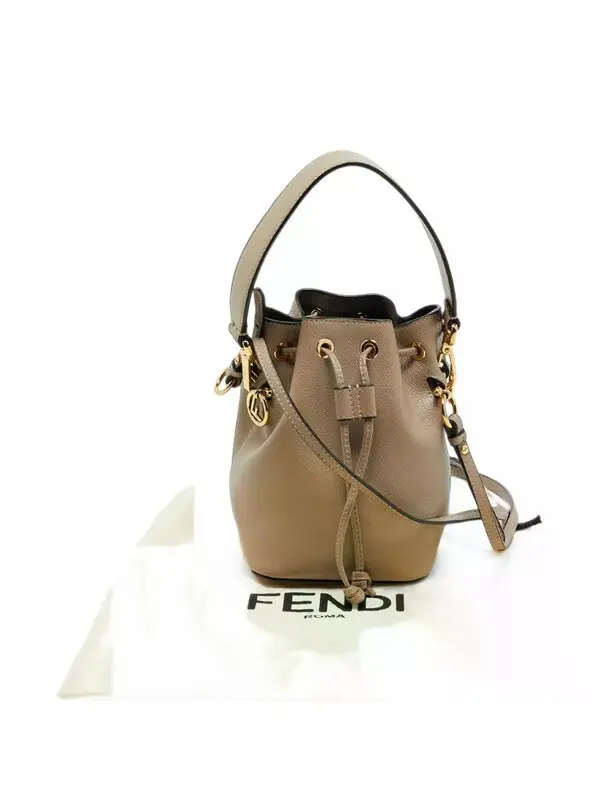 Fendi 2019 Mon Tresor Mini Bucket Bag