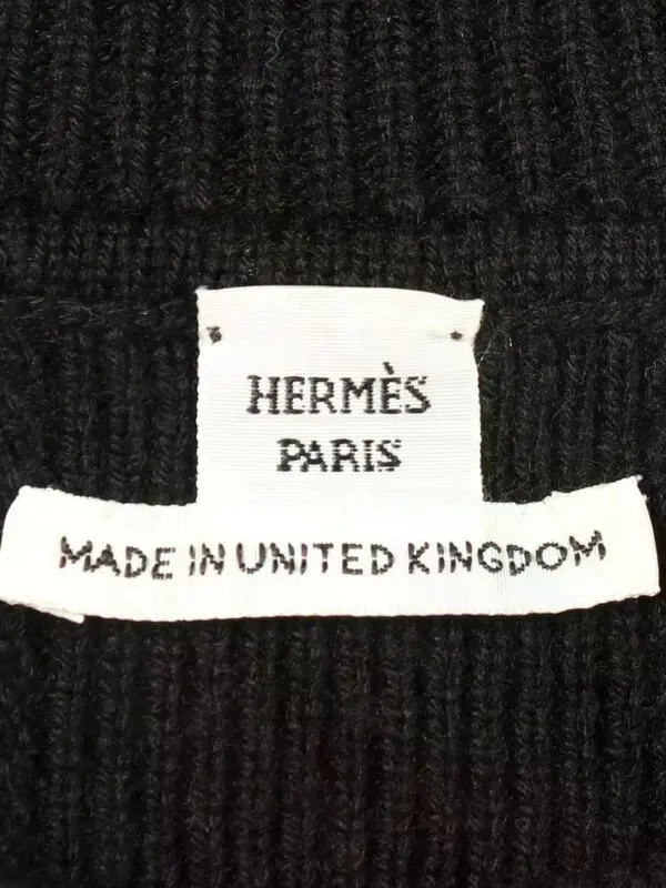 Hermès 2010s Knitted Midi Dress