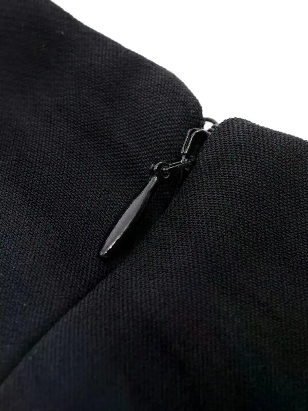 Balenciaga 2010s Button-detail Sleeveless Mini Dress