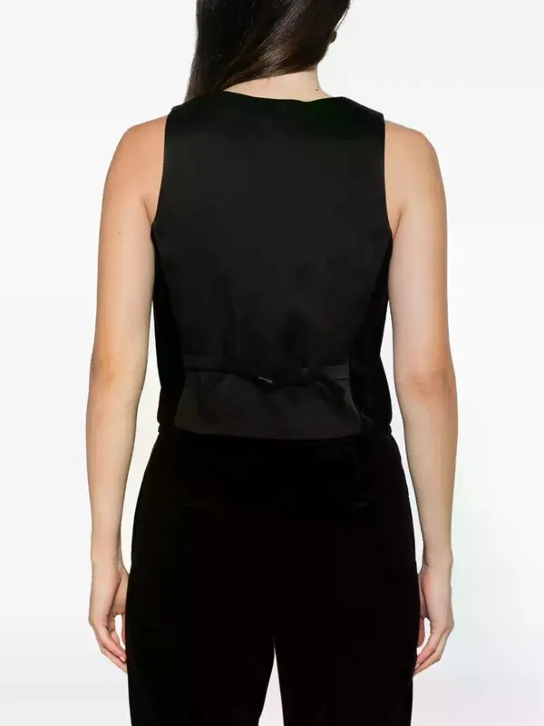 Max Mara Velvet Waistcoat