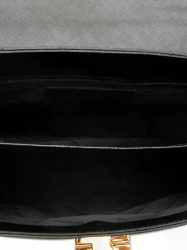 FERRAGAMO 2000-2026 Leather Gancini Iconic Top Handle Bag Satchel