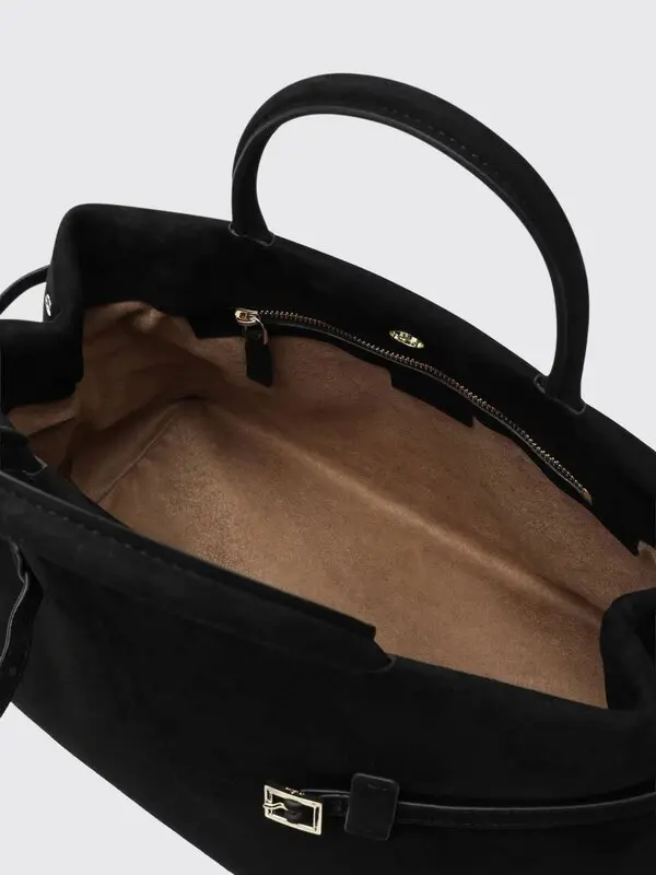 Manu Atelier Le Cambon 35 Suede Leather Handbag