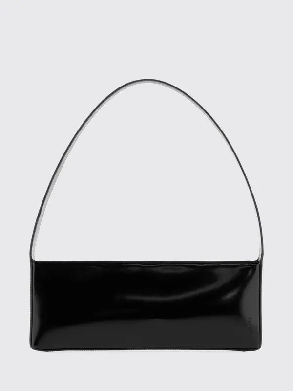 JIL SANDER Monolith East-west Calf Leather Shoulder Bag With Zip Closure