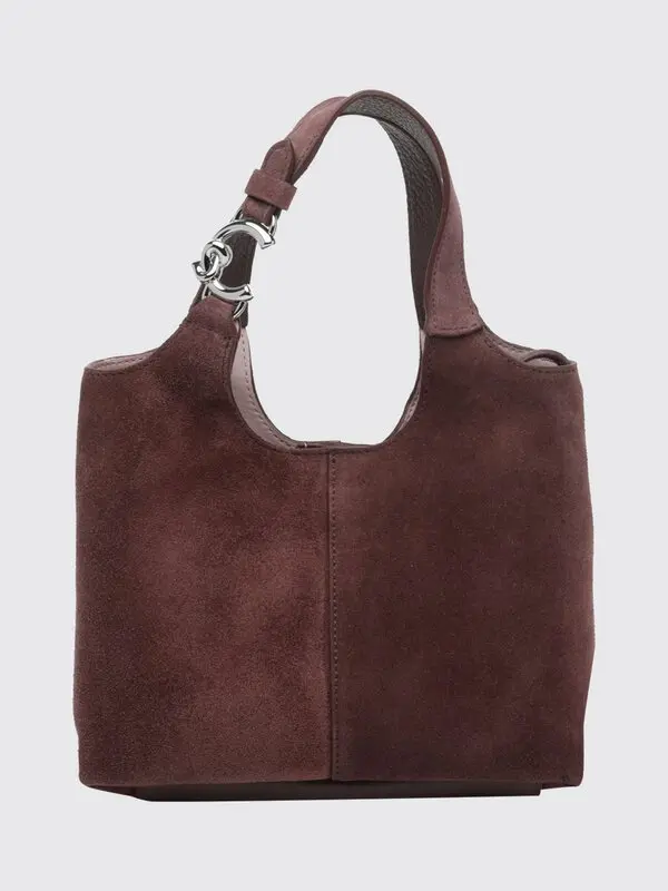 COCCINELLE C-easy Leather And Suede Mini Bag With Removable Inner Pouch