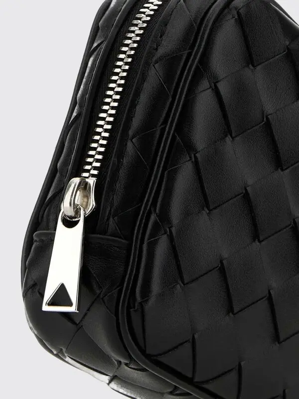Bottega Veneta Small Intrecciato Calfskin Beauty Case With Zip Closure