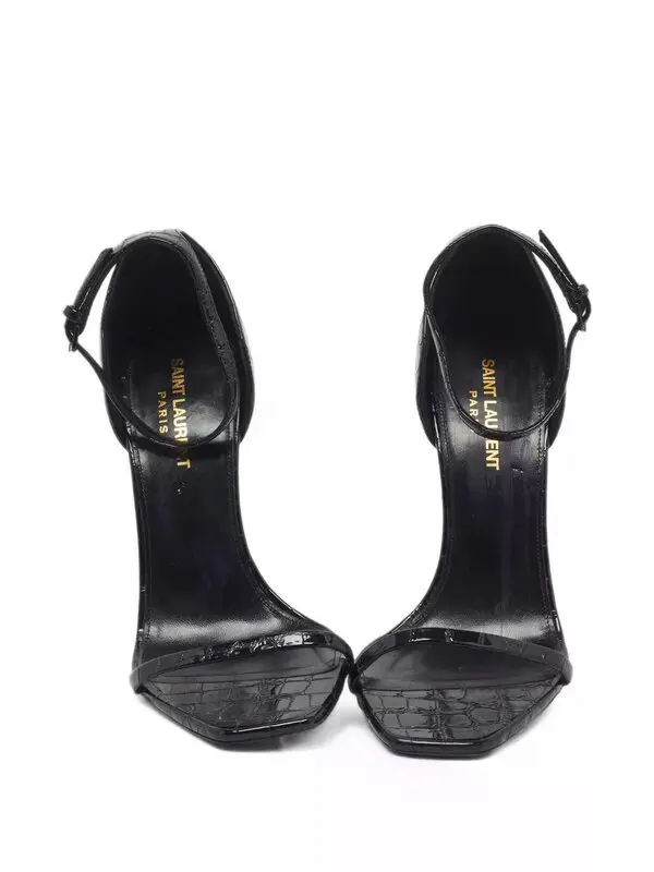 Saint Laurent Opyum Ankle-strap Sandals
