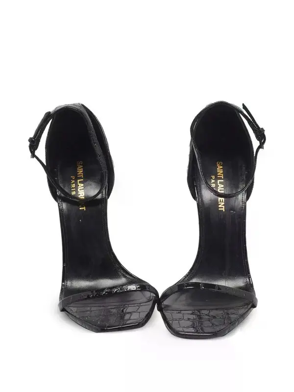 Saint Laurent Opyum Ankle-strap Sandals