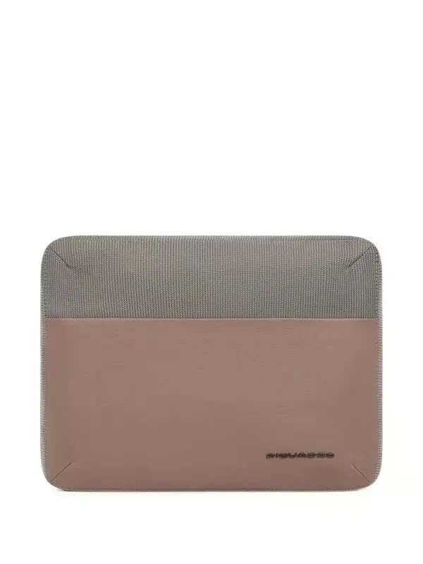 PIQUADRO Logo-plaque Clutch Bag
