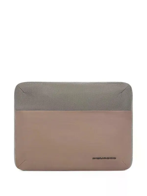 PIQUADRO Logo-plaque Clutch Bag