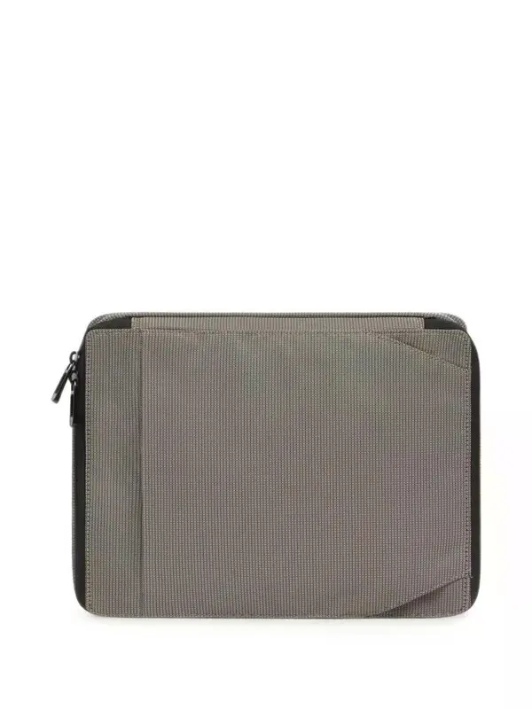 PIQUADRO Logo-plaque Clutch Bag