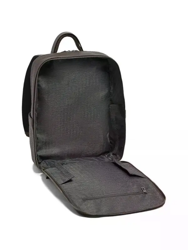 PIQUADRO Flap-pocket Backpack - Brown