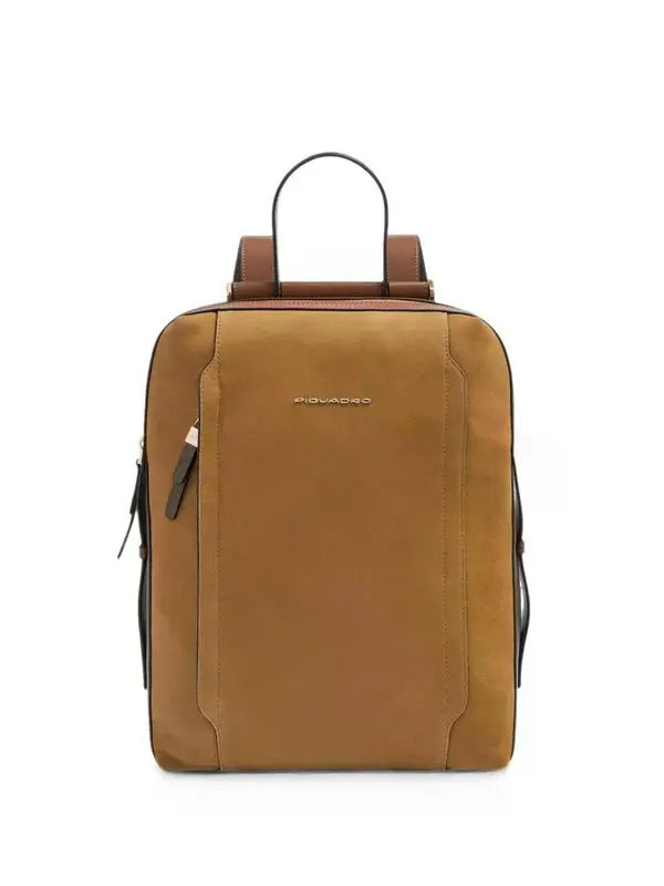 PIQUADRO Leather Backpack