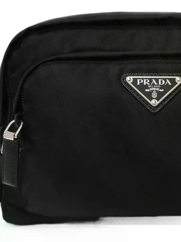 Prada Logo-plaque Wash Bag