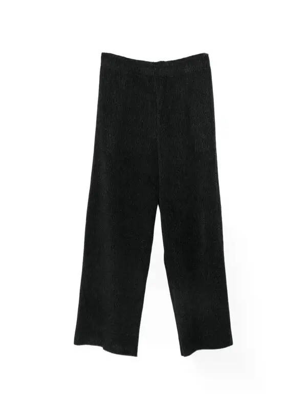 GONGDID DESIGN Ribbed-knit Trousers