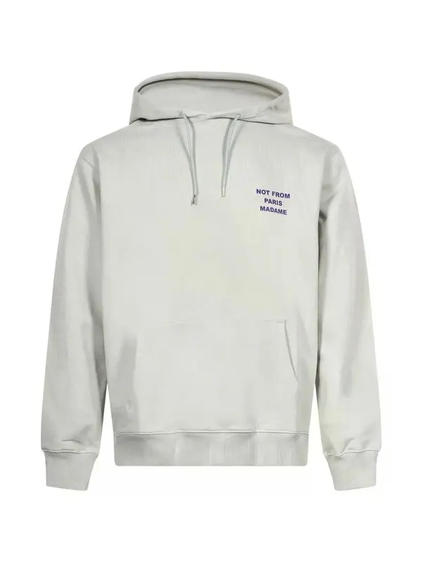 Drole De Monsieur Not From Paris Madame Hoodie - Neutrals
