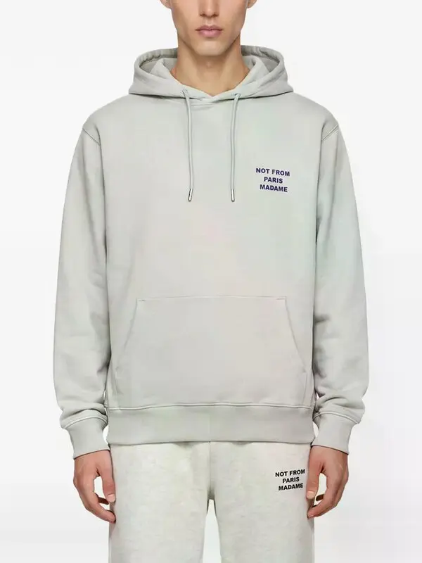 Drole De Monsieur Not From Paris Madame Hoodie - Neutrals