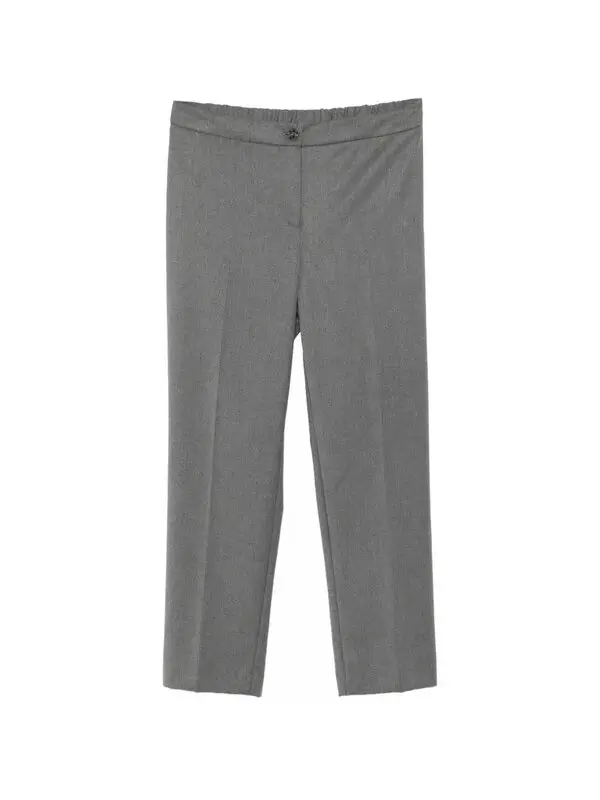 Marina Rinaldi Elasticated-waistband Tailored Trousers