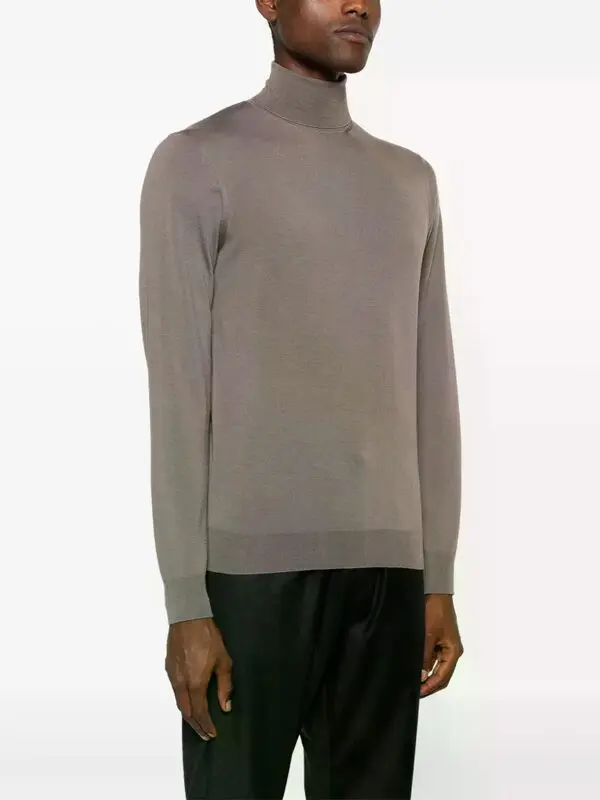 DRUMOHR Fine-knit Roll Neck Sweater