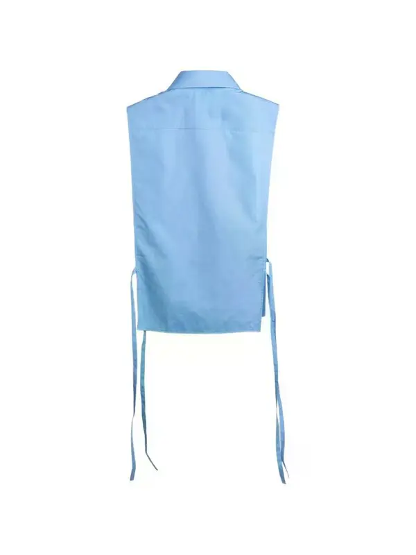 Miu Miu Poplin Shirt - Blue