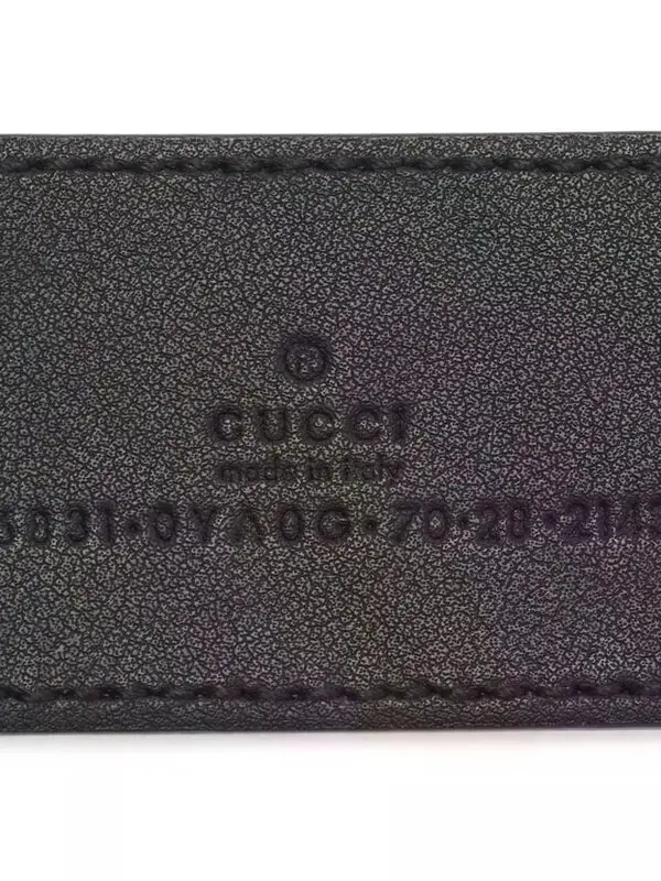 Gucci Gg Marmont Leather Belt