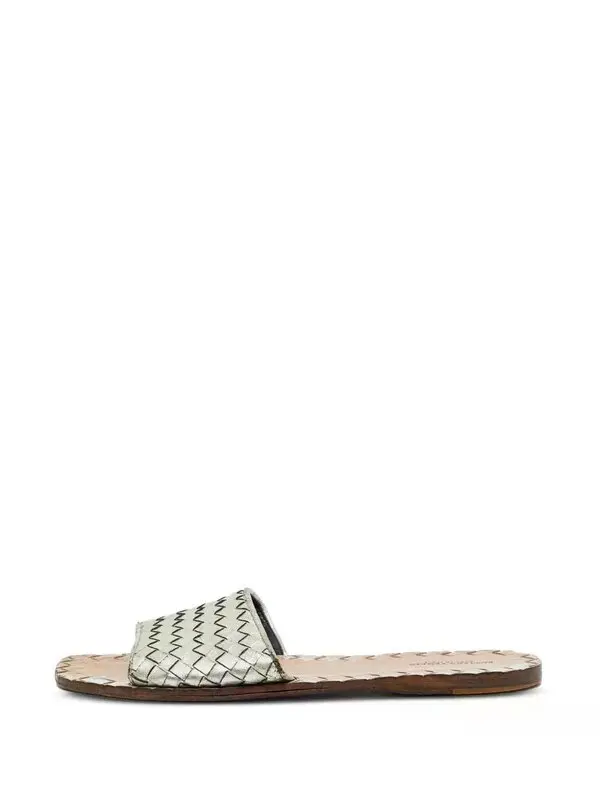 Bottega Veneta Ravello Leather Sandals