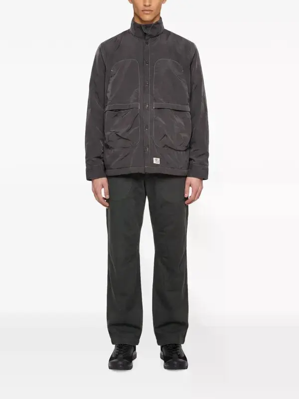 RANRA Contrast-stitch High-neck Jacket