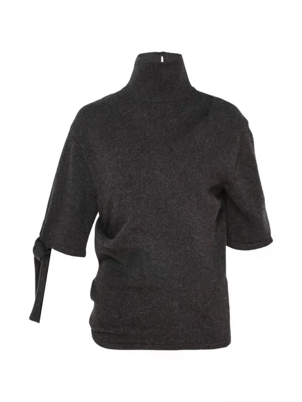 Jacquemus The Fiocco Knit Top - Grey
